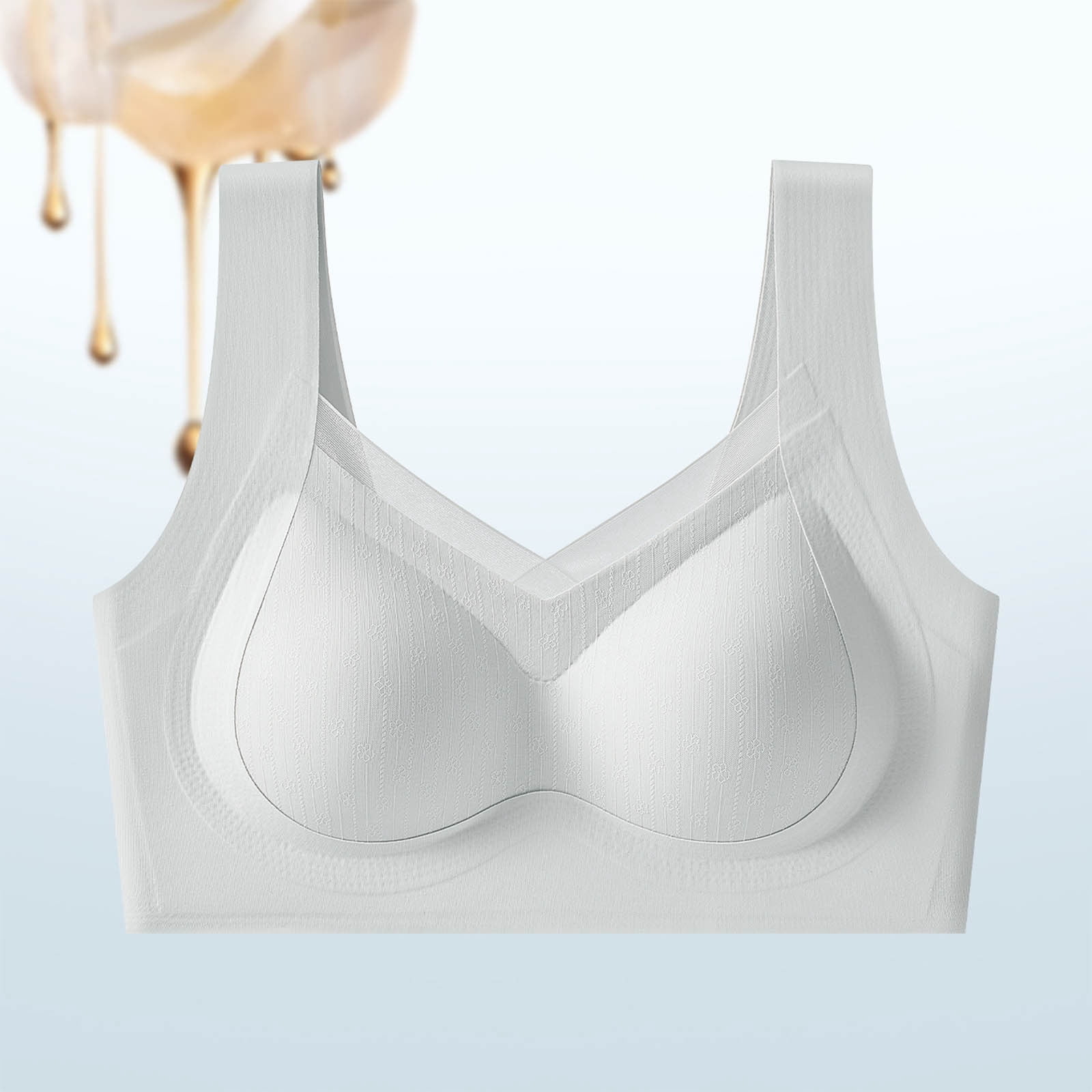 BRGZLK Seamless Push Up Bra for Women 2026 Mesh Breathable Comfortable ...