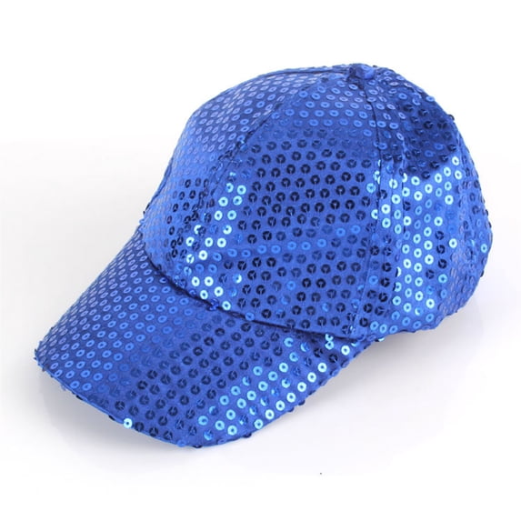 BRGZLK Sequin Baseball Cap for Women Solid Color Casual Sun Protection ...