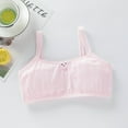 BRGZLK Teen Girls Training Bra Trendy Solid Color Crop Cami Training ...