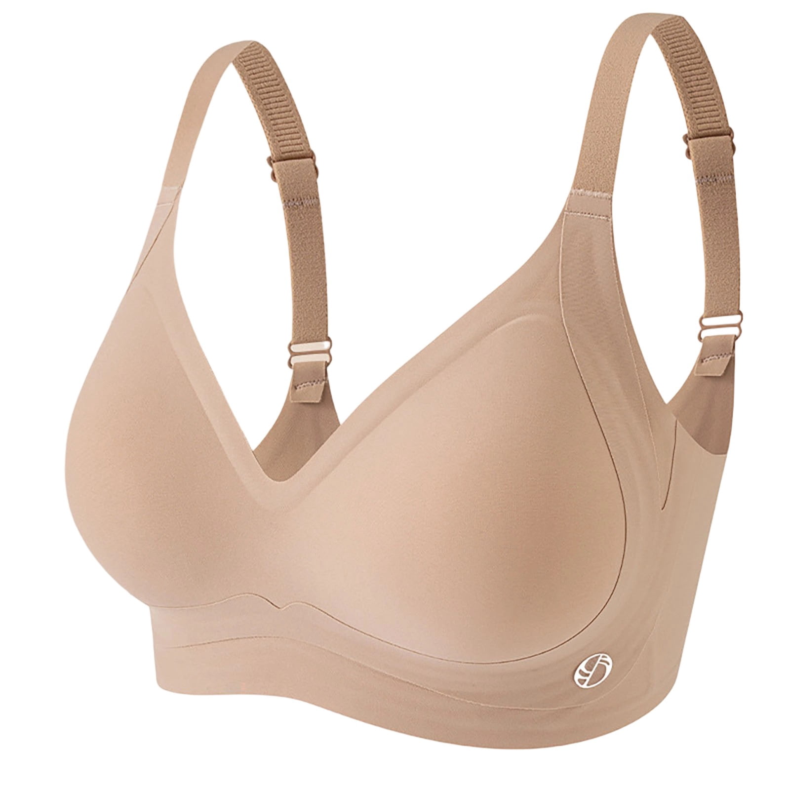 BRGZLK Women Jelly Bras 2026 Casual Trendy Solid Color Plus Size ...