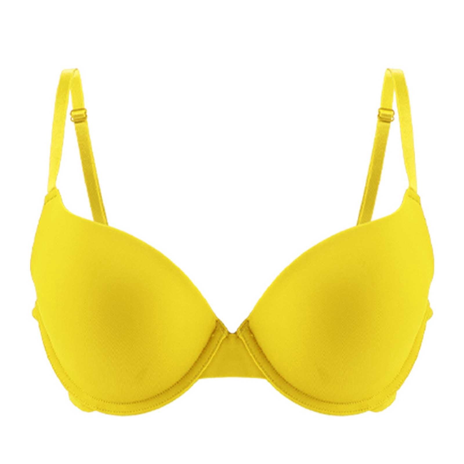 BRGZLK Women's Balconette Unlined Plunge Bra Lift Uplift Anti-Sagging ...