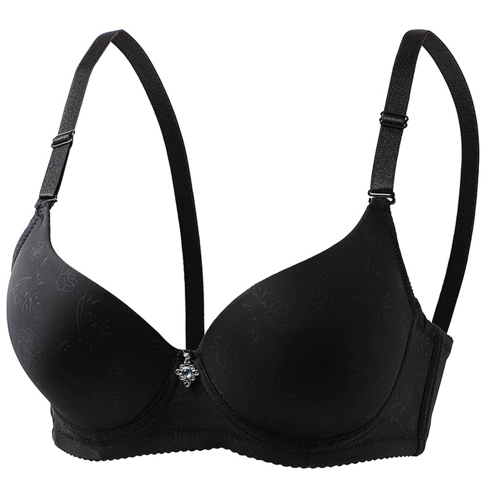 BRGZLK Women's Push Up Bras Traditional Lightly Padded Underwire Plunge ...