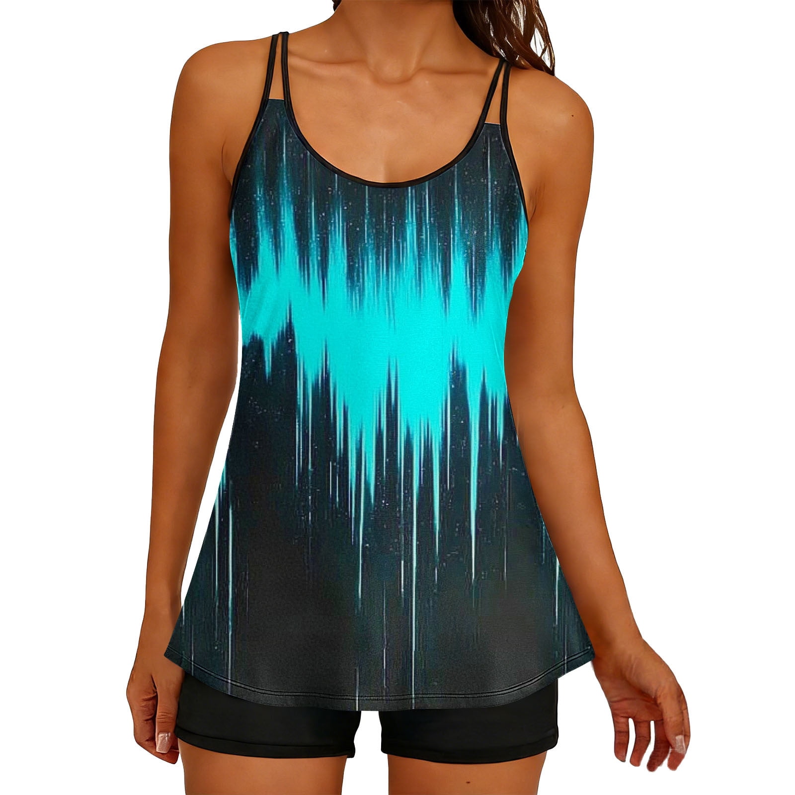 BRGZLK Women's Swimsuit Set Bikini Outfits 2026 Round Neck Adjustable ...