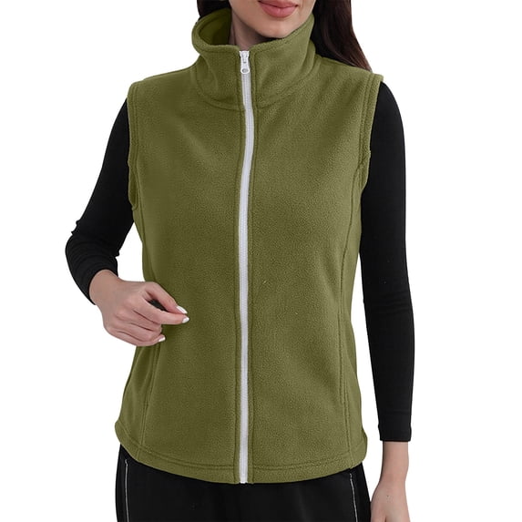 BRGZLK Womens Coats Solid Color Stand Collar Double-sided Velvet Hooded ...