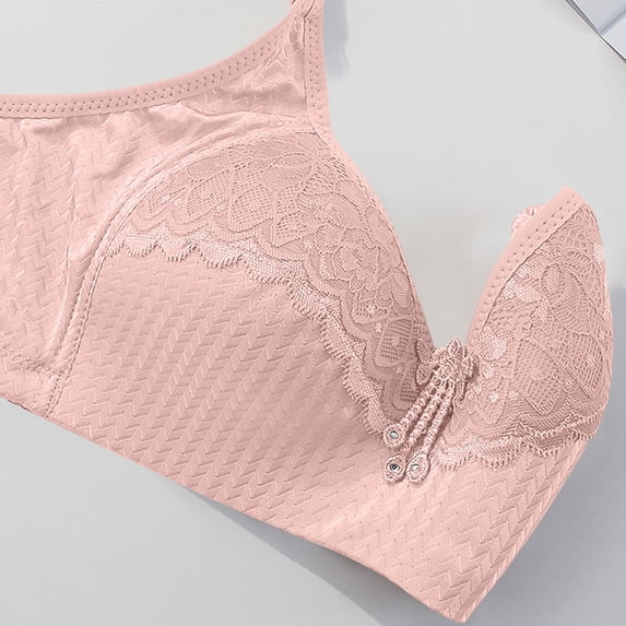 BRGZLK Womens Wireless Bra Seamless Push Up Adjustable Full Coverage ...