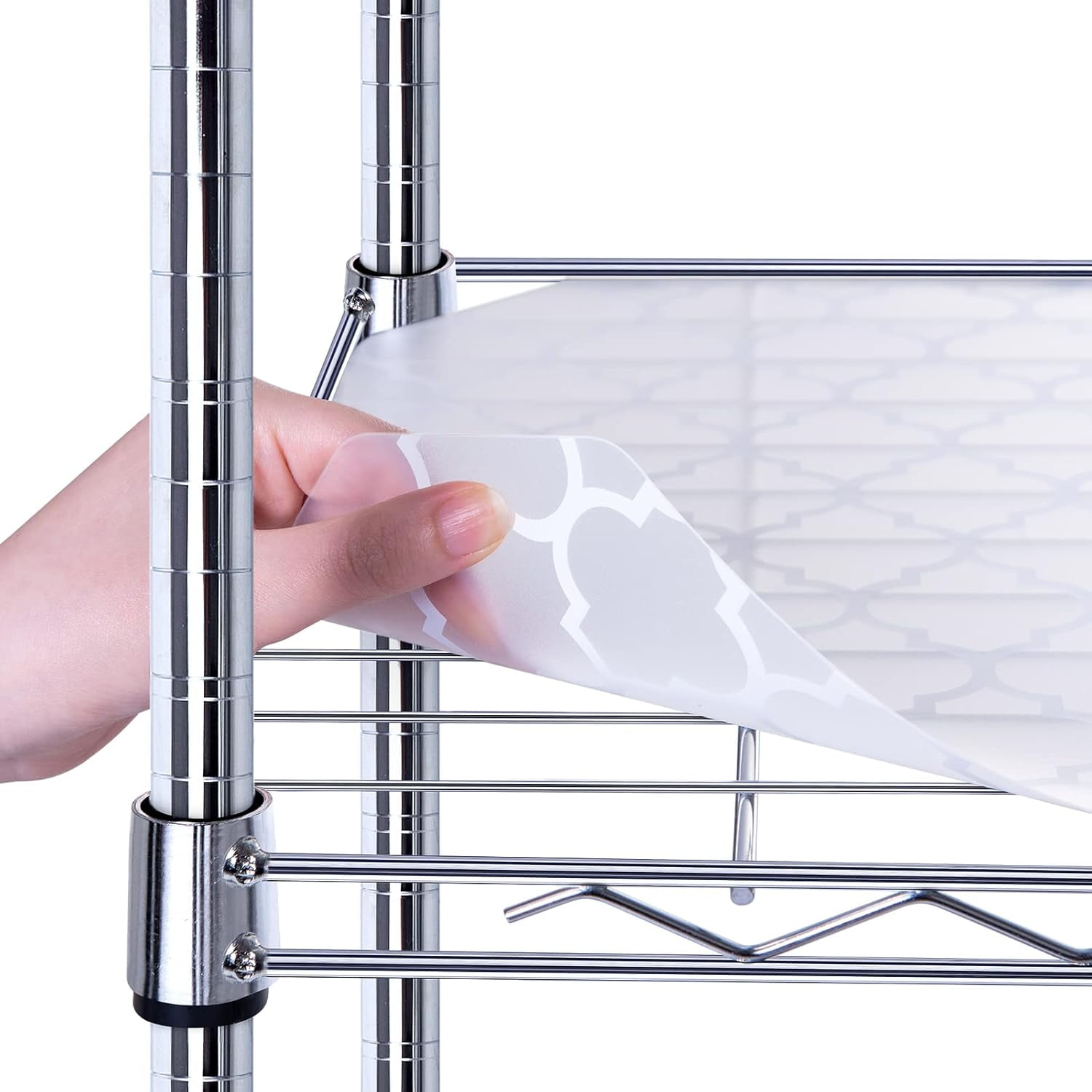 BRIAN & DANY Wire Shelf Liner 14" X 24", Heavy Duty Shelf Liners for ...