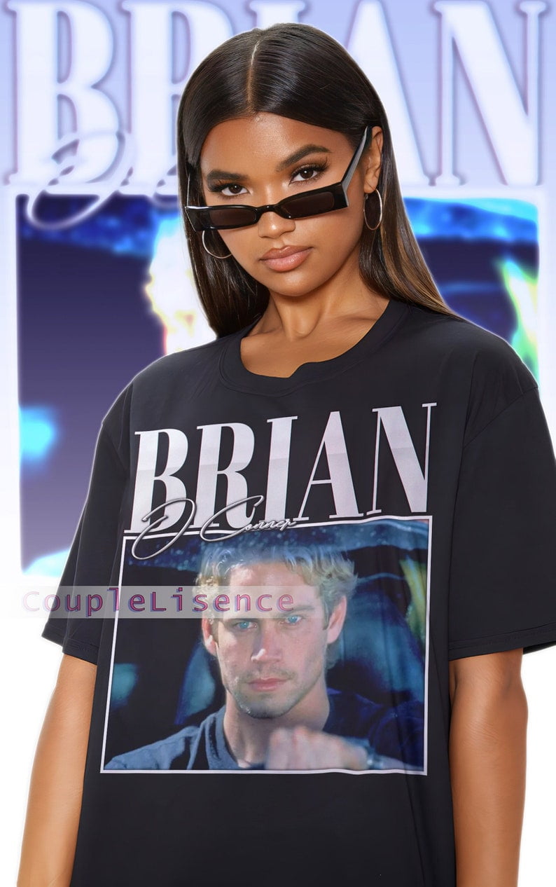 BRIAN O'CONNER Vintage | Brian O'Conner Fan Tees | Brian O'Conner ...