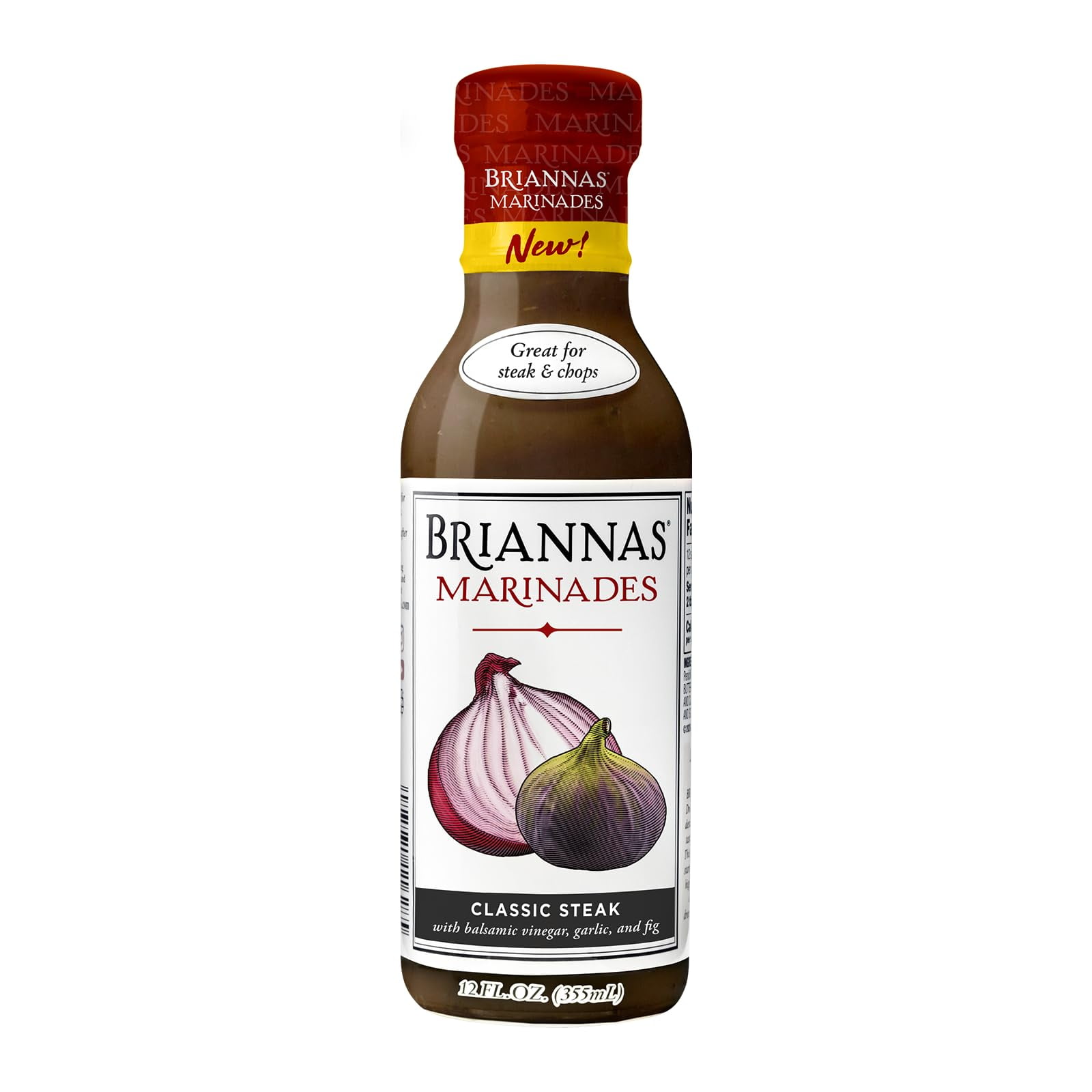 BRIANNAS - Classic Steak TSF6 Marinade - Small Batch, Gluten Free ...