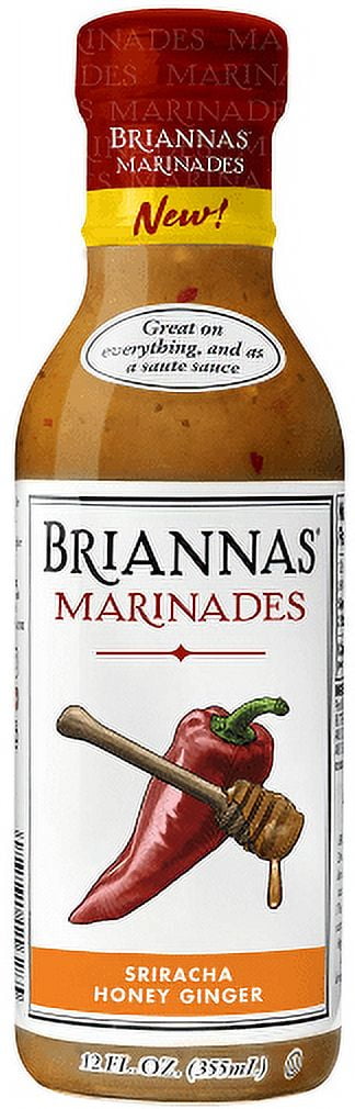 Briannas Sriracha Honey Ginger Marinades 12 fl oz - Walmart.com