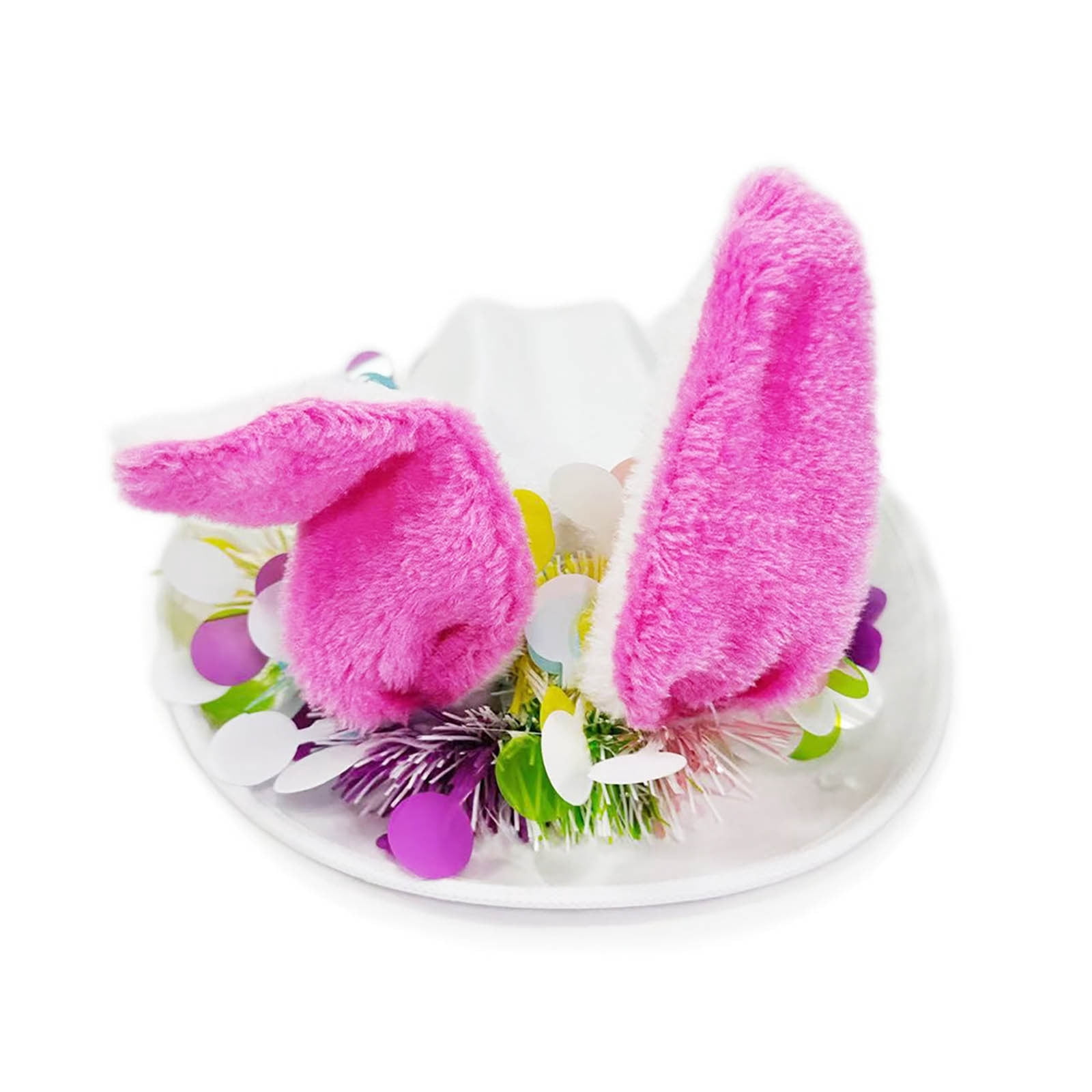 BRICH Easter Bunny Hat Cowgirl Cowboy Easter Hat Cute Festive Seasonal ...