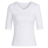 BRICH V-Neck Half Sleeve T Shirts for Women Slim Fit Tunic Blouses ...