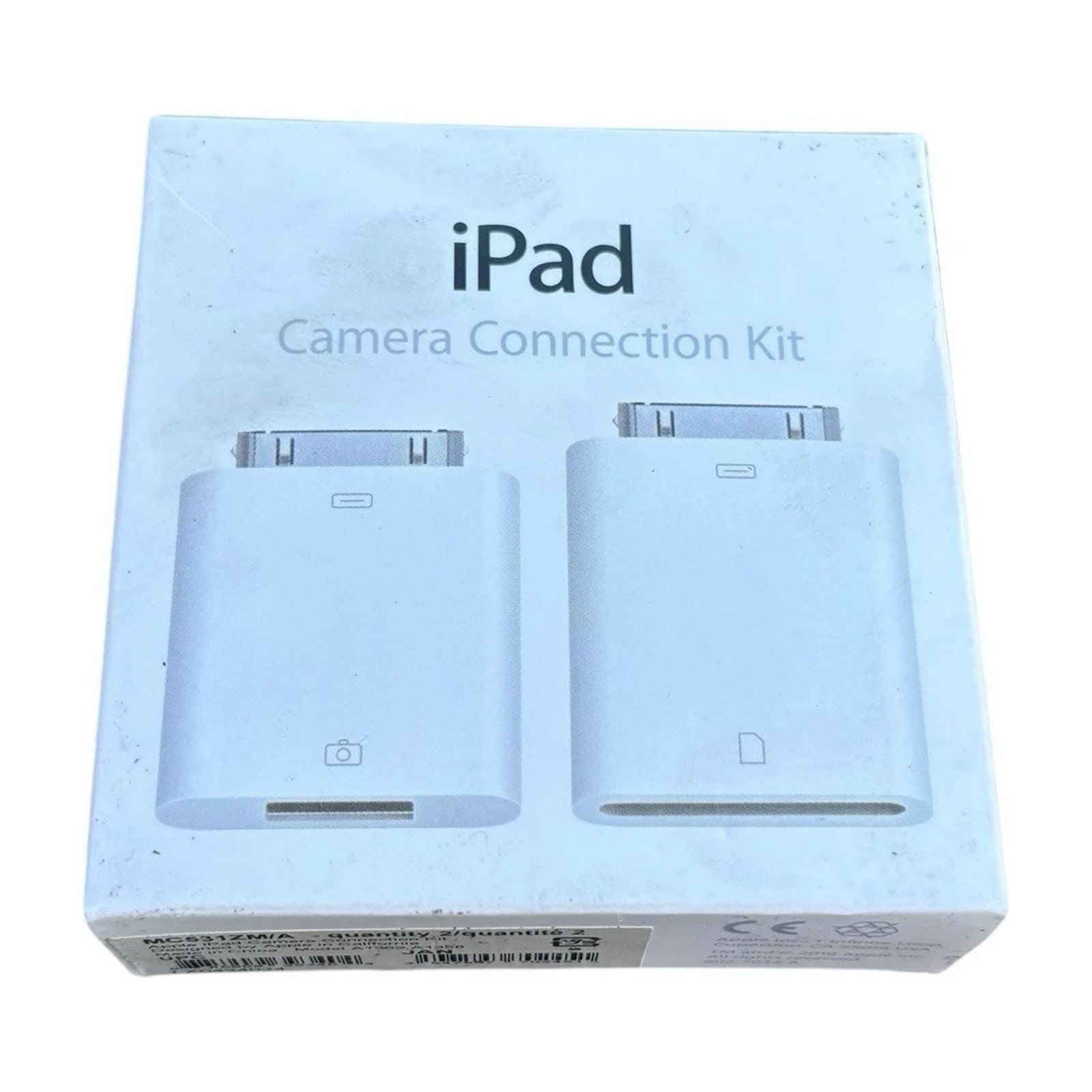 BRICK- Authentic Apple Ipad Camera Connection Kit Mc531Zm/A Models ...