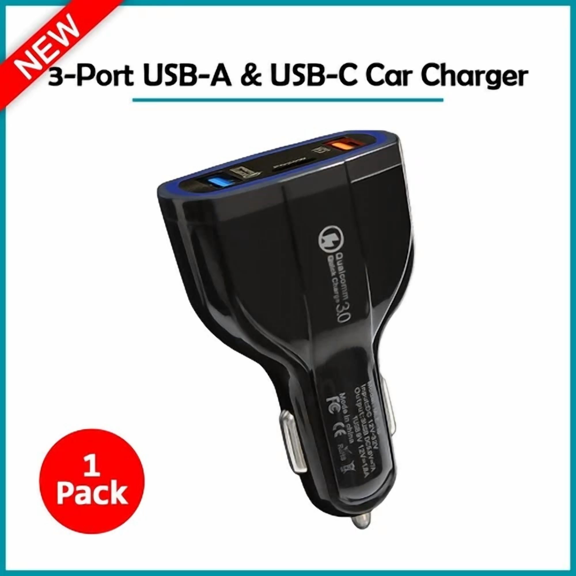 BRICK- B2G1 Free Quick Qc Fast Car Charger Usb-A Type C For Iphone 16E ...