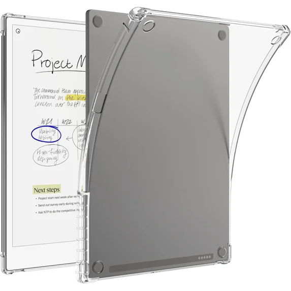 BRICK- Slim Clear Case For 11.8" Remarkable Paper Pro Tablet (2024 Released) - Ultra ...