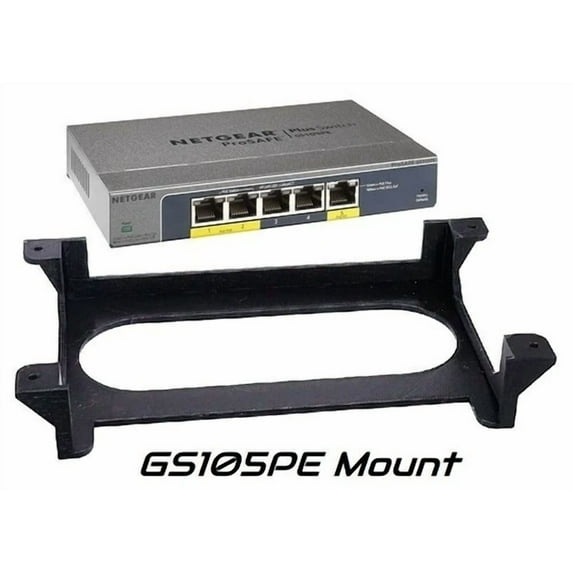 BRICK- Wall Mount & Under-Table Mount Bracket For Netgear Gs105Pe 5 ...
