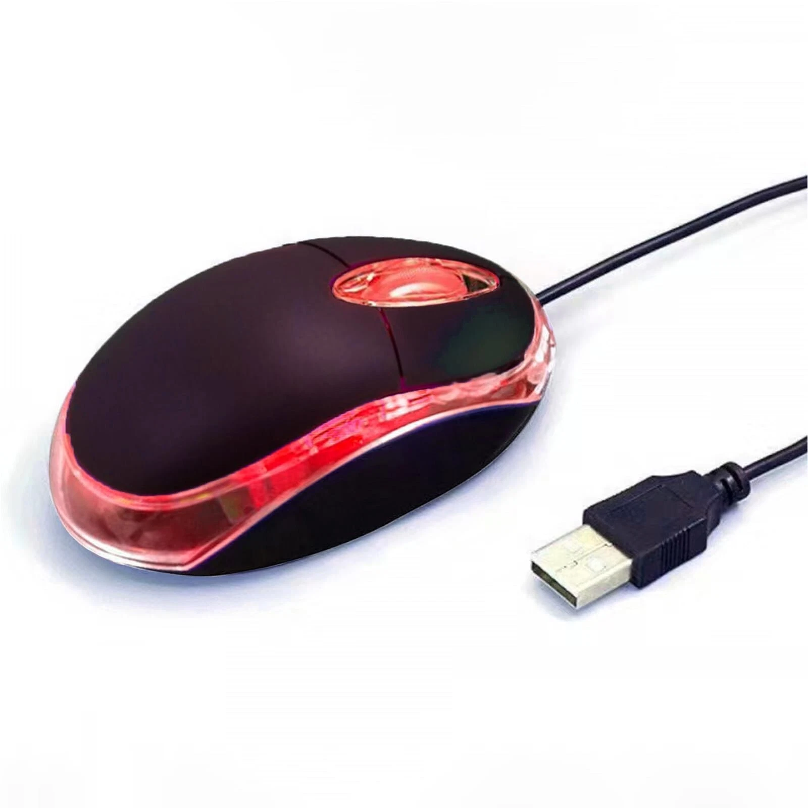 BRICK- Wired Mini Optical Mouse-Wired Mouse With Ergonomic Design, Usb ...