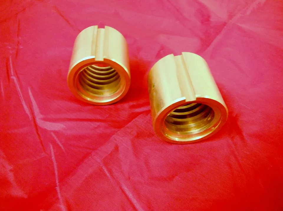 BRIDGEPORT MILL PART, J head milling machine LONGITUDINAL FEED NUT 2PC ...