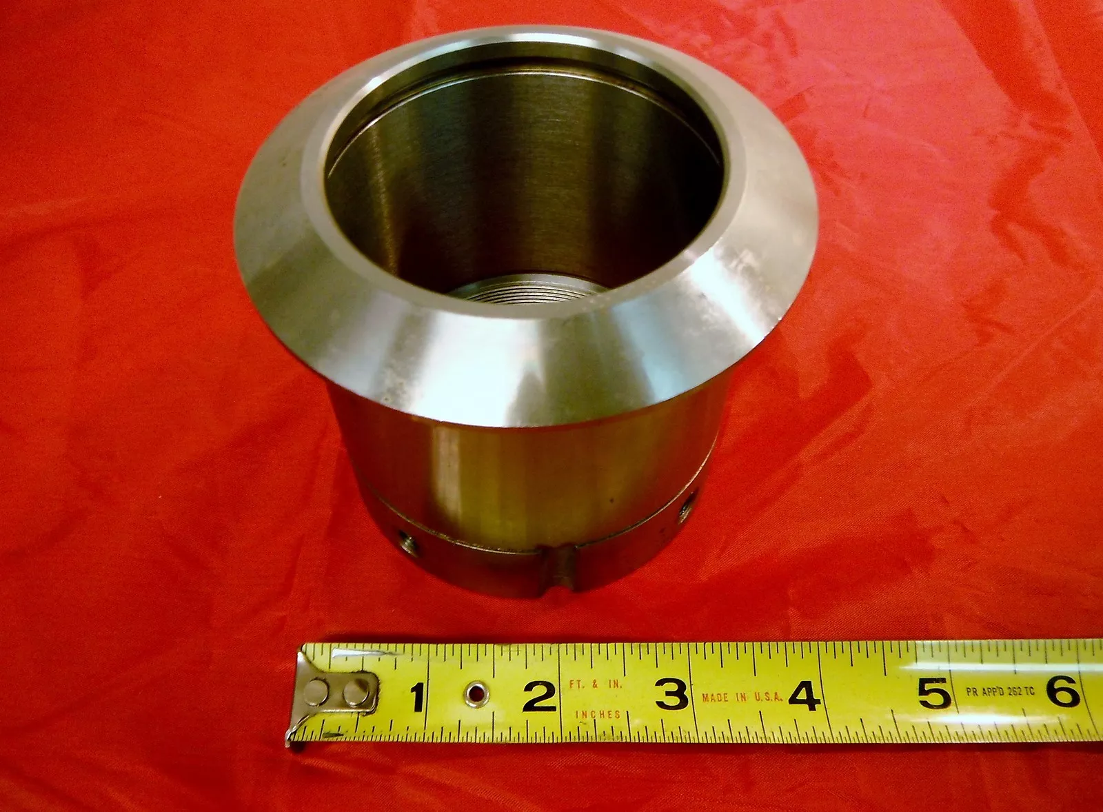 BRIDGEPORT milling machine SPINDLE PULLEY BEARING SLEEVE 2193512 M1128 ...