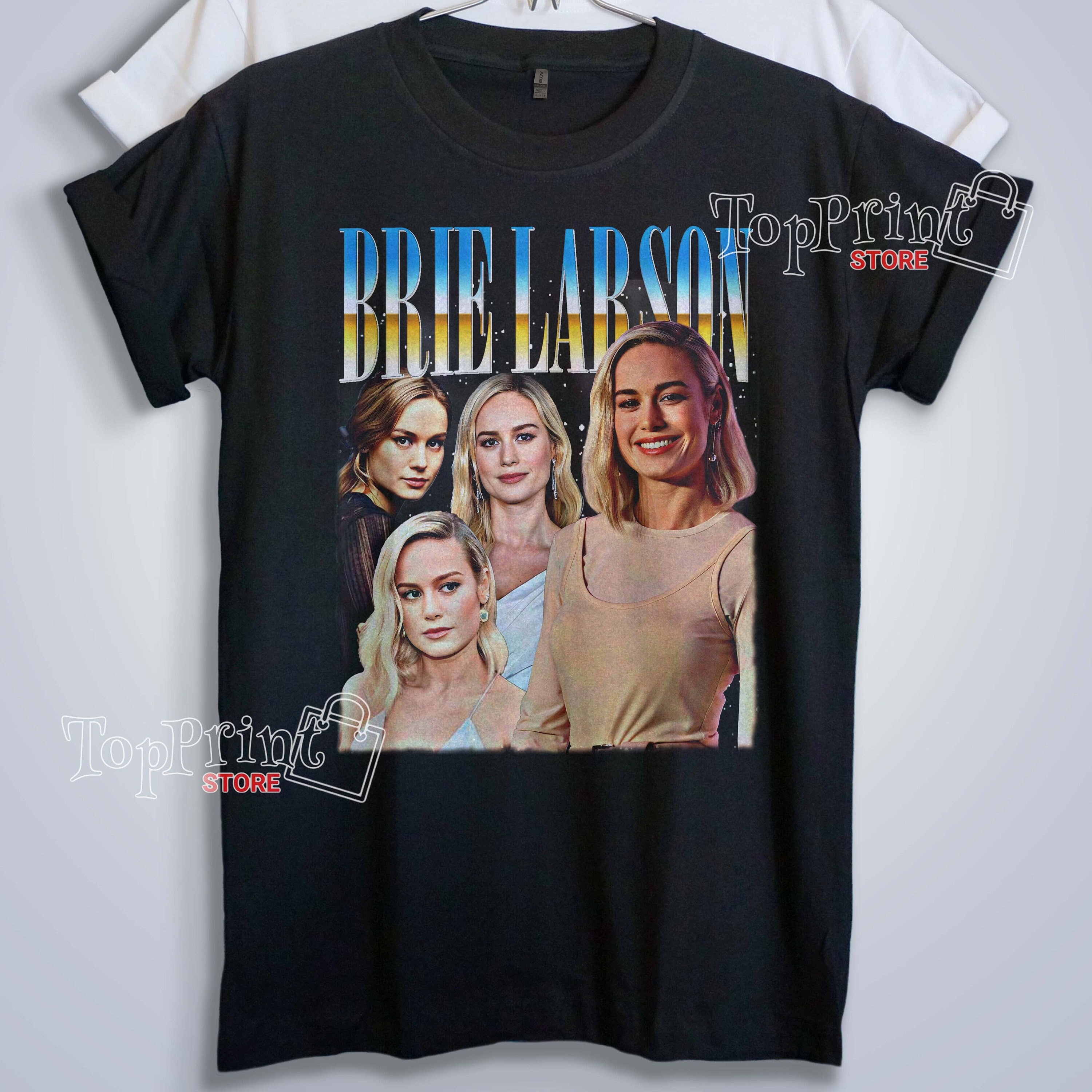 BRIE LARSON Shirt Brie Larson Homage T-Shirt Brianne Sidonie ...