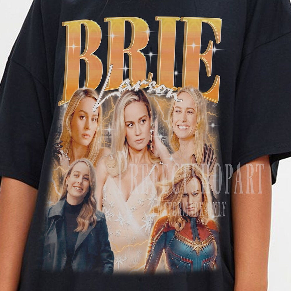 BRIE LARSON Vintage Shirt, Brie Larson Homage Tshirt, Brie Larson Fan ...