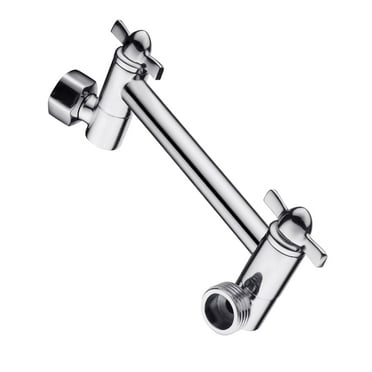 VEVOR Shower Head Extension Arm, 11 Inches, Brass Shower Arm Extender ...