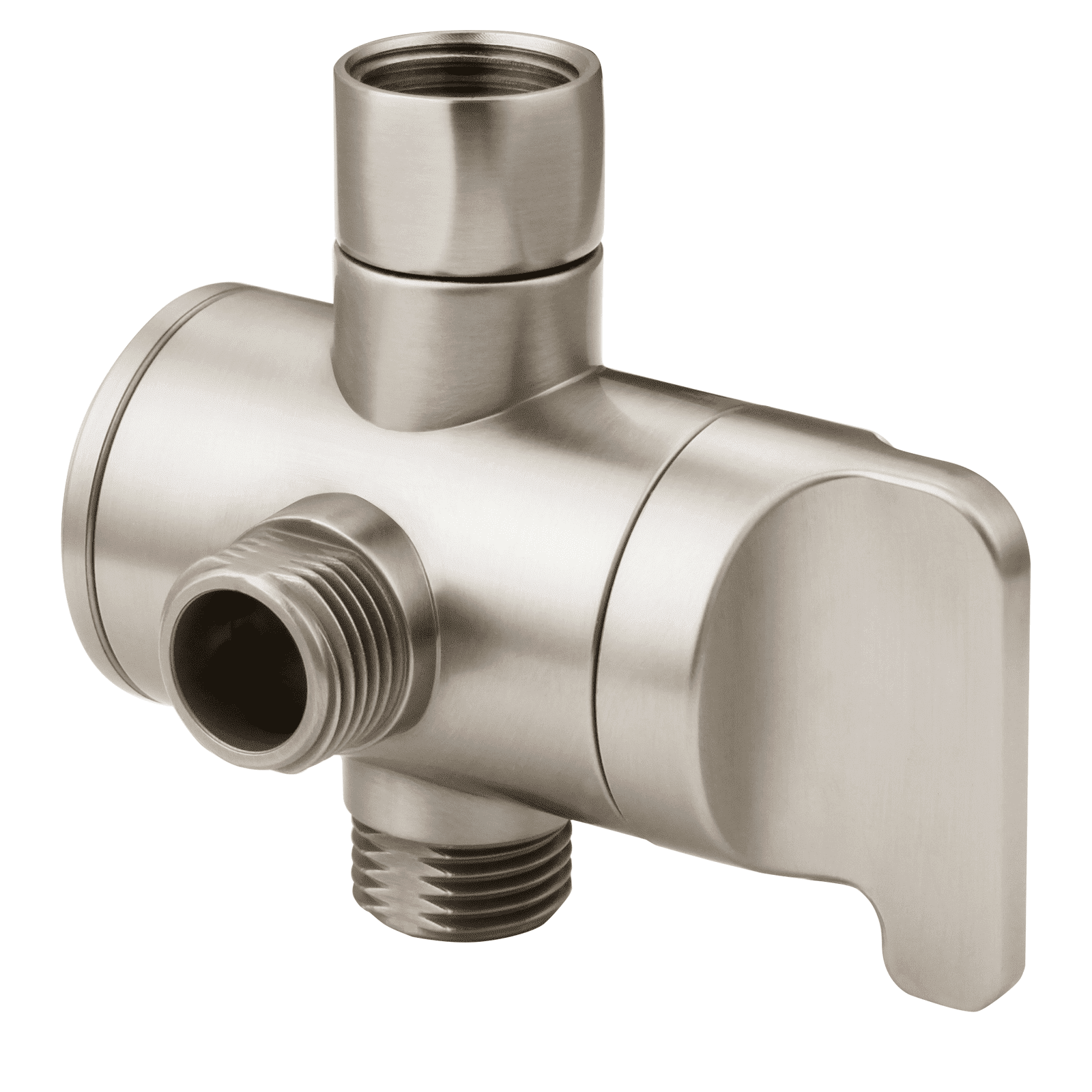 BRIGHT SHOWERS Shower Arm Diverter Valve for Hand held Showerhead and ...