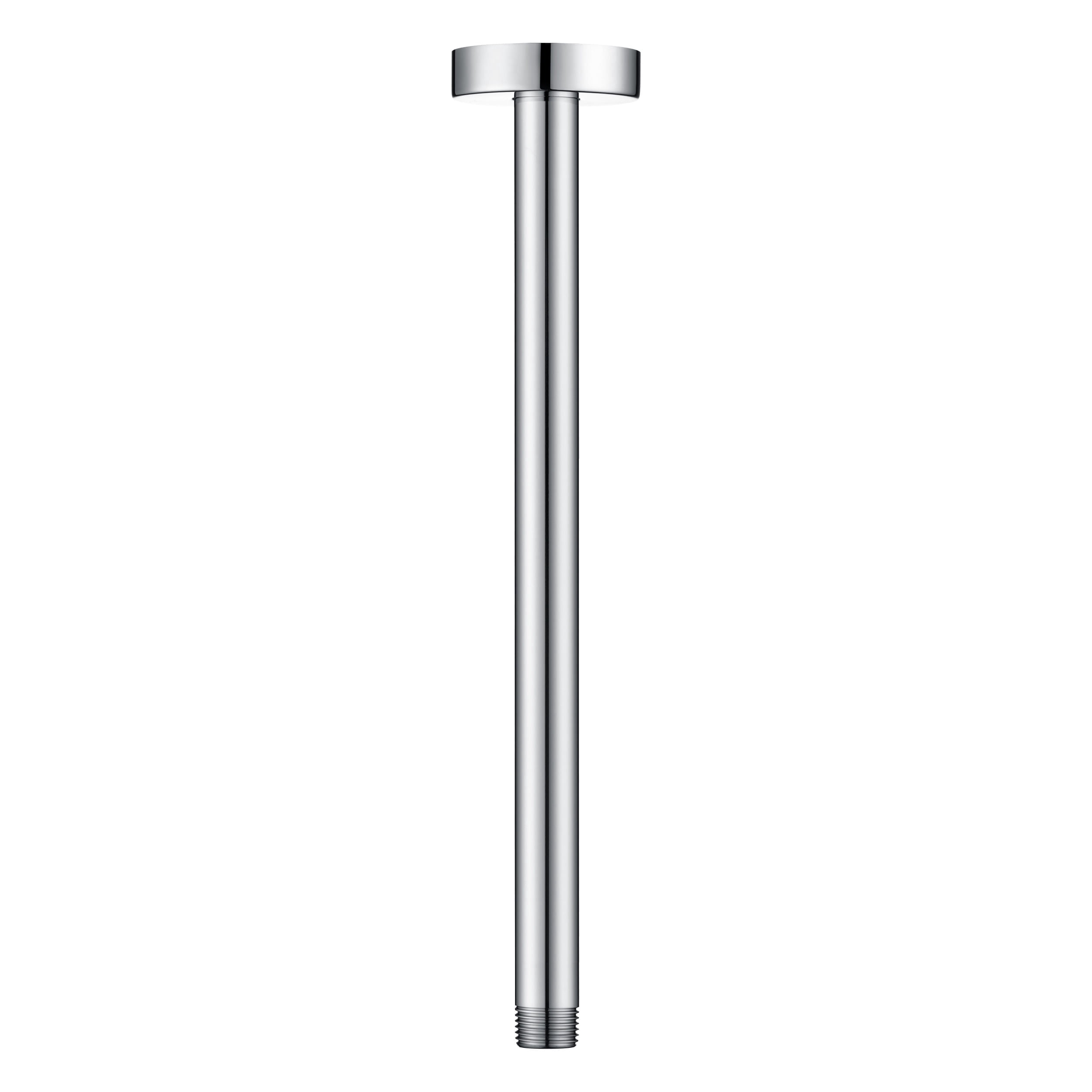 BRIGHT SHOWERS Shower Arm with Flange for Rainfall Shower Head, 12 Inch ...