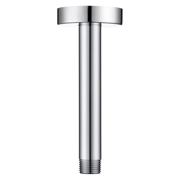 BRIGHT SHOWERS Shower Arm with Flange for Rainfall Shower Head, 6 Inch ...