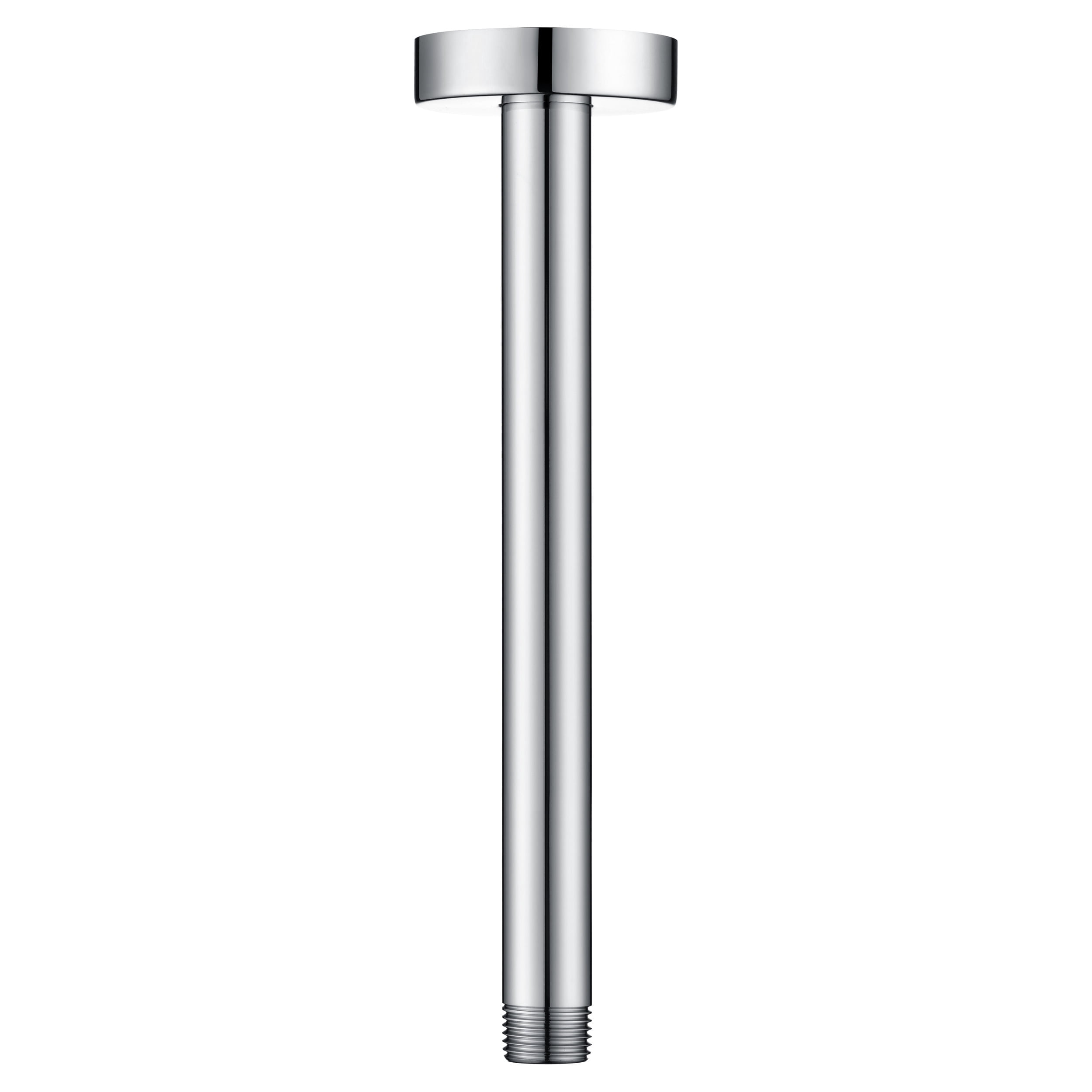 BRIGHT SHOWERS Shower Arm with Flange for Rainfall Shower Head, 9 Inch ...