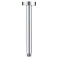 BRIGHT SHOWERS Shower Arm with Flange for Rainfall Shower Head, 9 Inch ...