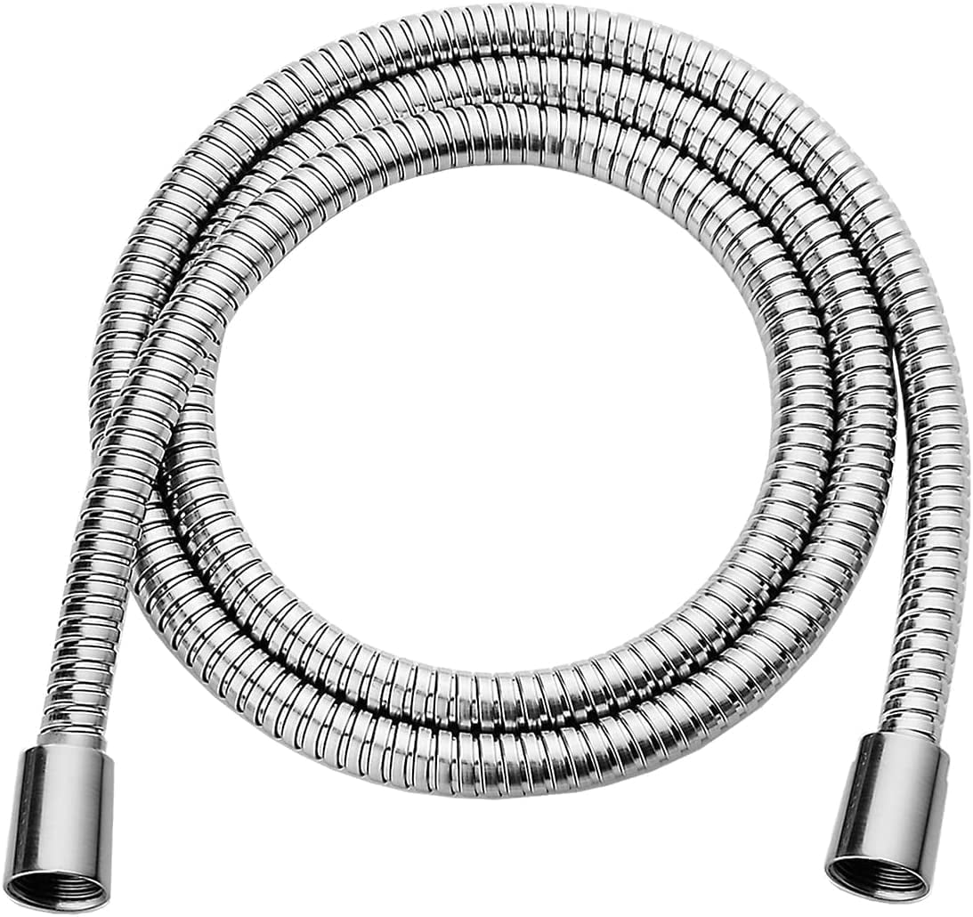 Bright Showers Shower Hose, 69 Inches Long Stainless Steel Hand Shower ...