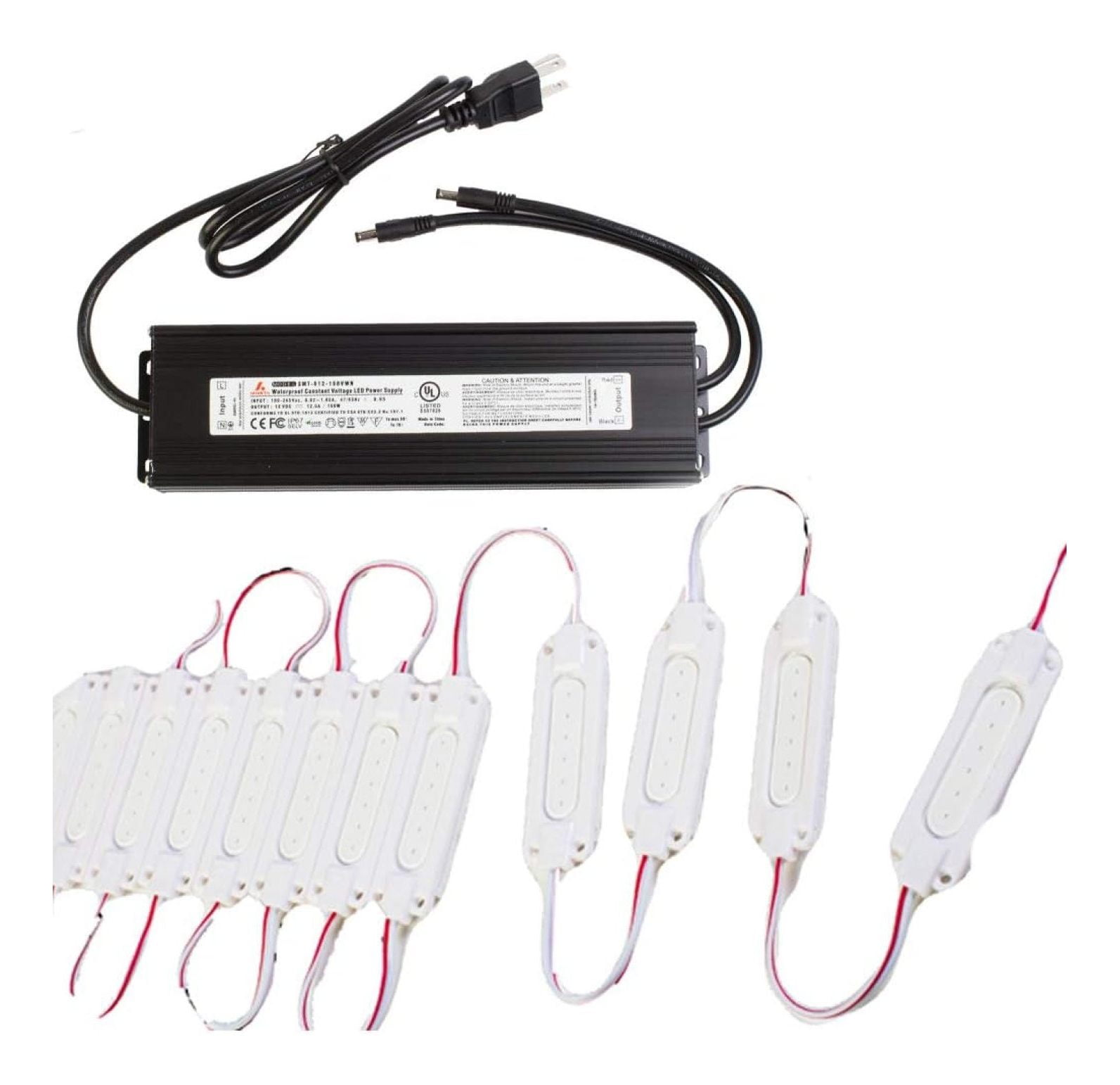 BRIGHTEST STOREFRONT WINDOW LED LIGHT COB with UL POWER SUPPLY BRIGHTER ...