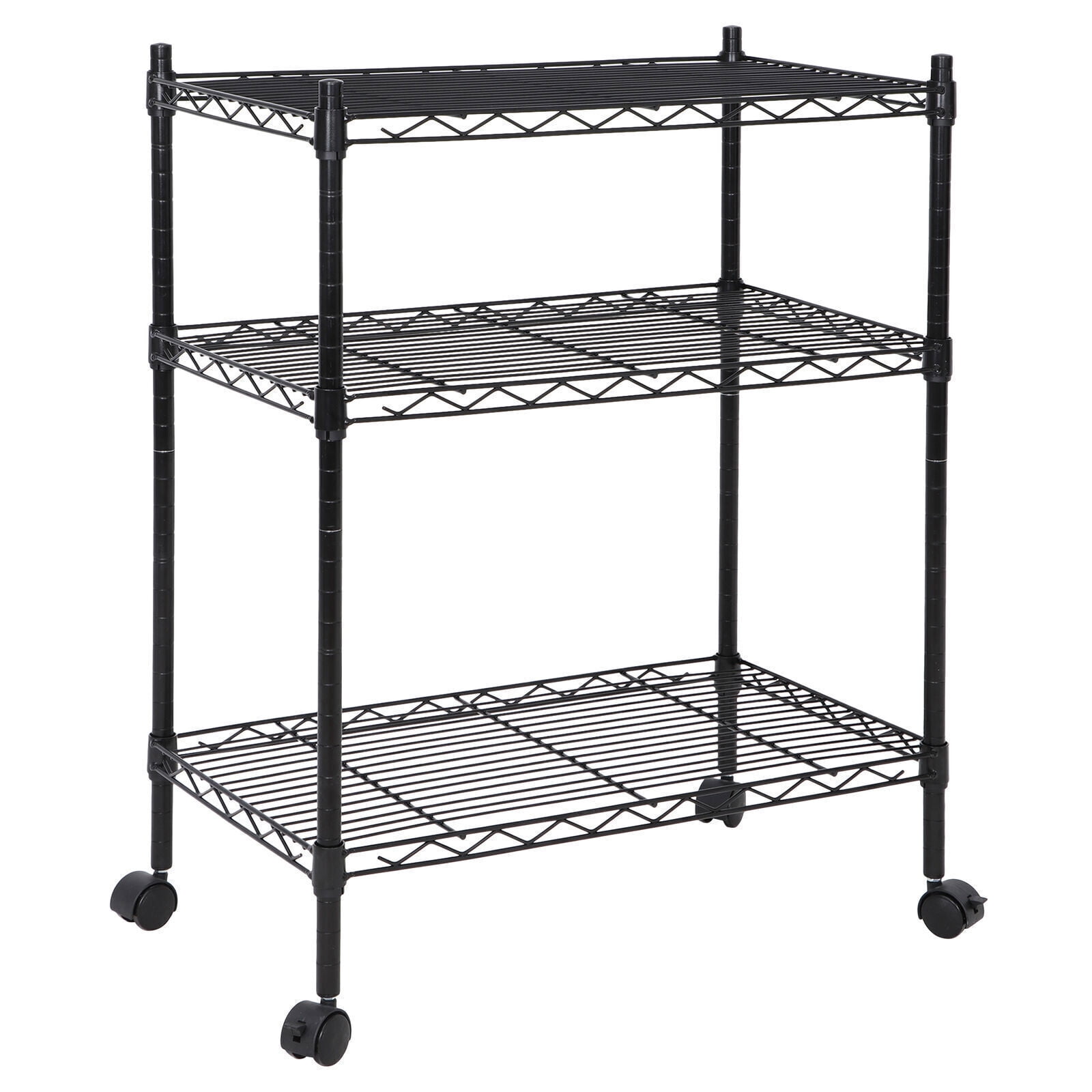 BRIGHTFAR 3 4 5 Tier Heavy Duty Storage Shelving Unit, Steel Wire Rack ...