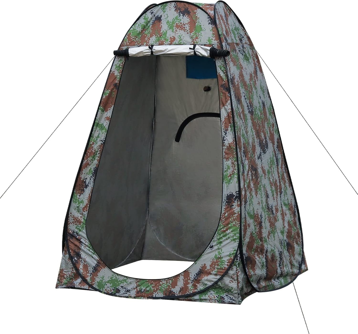 BRIGHTFAR Portable Pop Up Privacy Tent, Outdoor Camping Bathroom Toilet ...