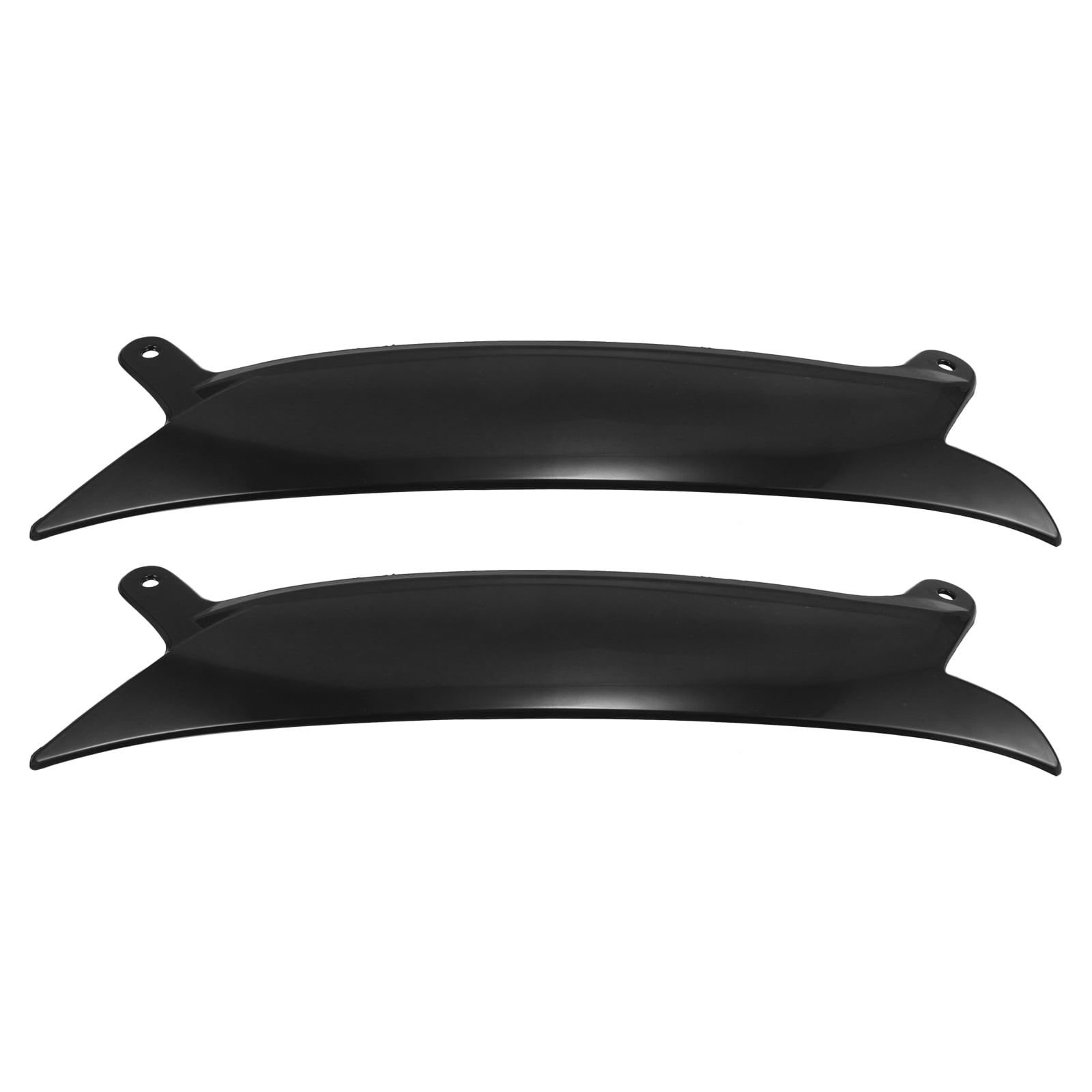 FUEENIRVA Headlight Eyebrow Cover Trim Headlight Eyebrows Black 1 Pair ...