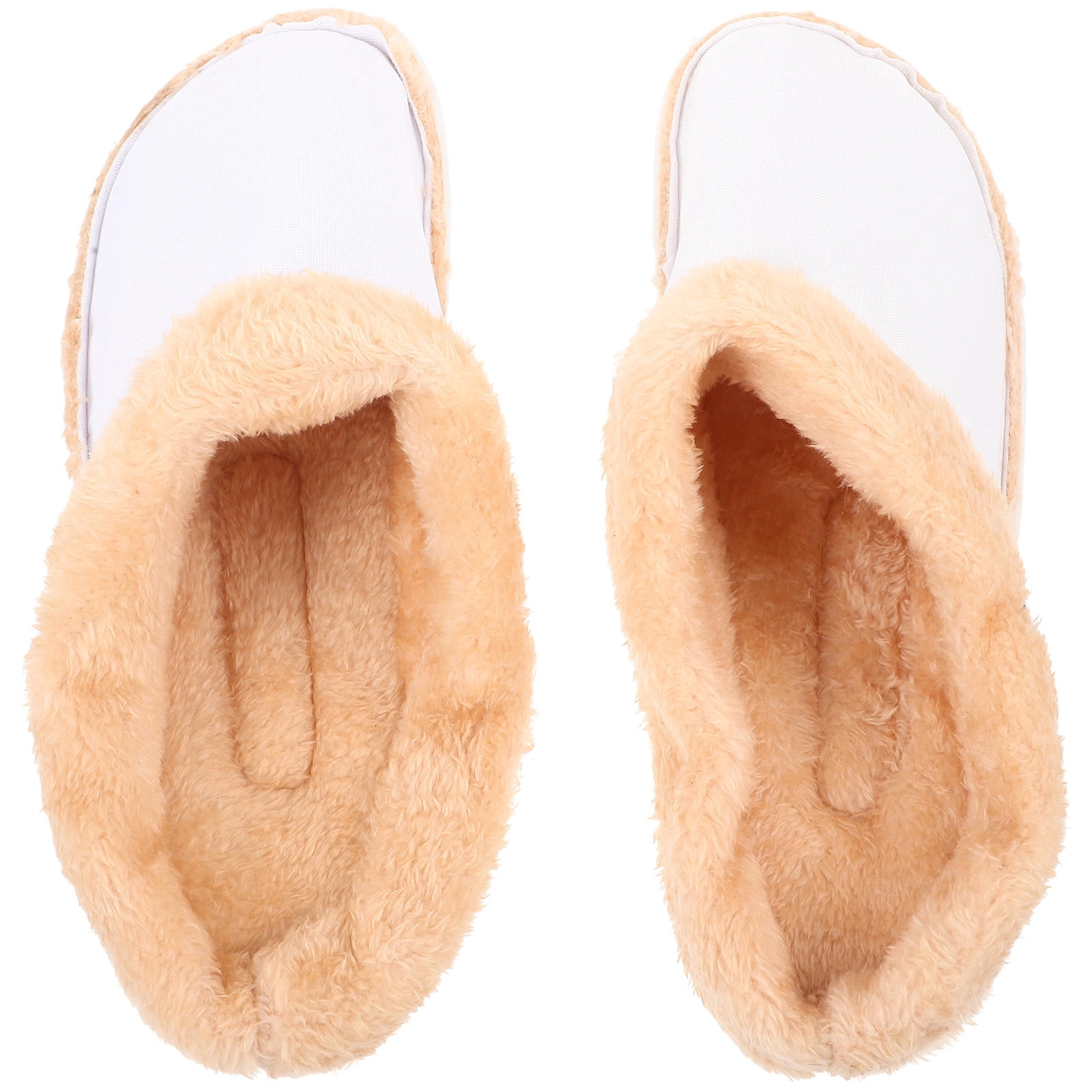 BRIGHTFUFU Warm Plush Shoe Inserts Cozy Fleece Insoles for Winter Use ...