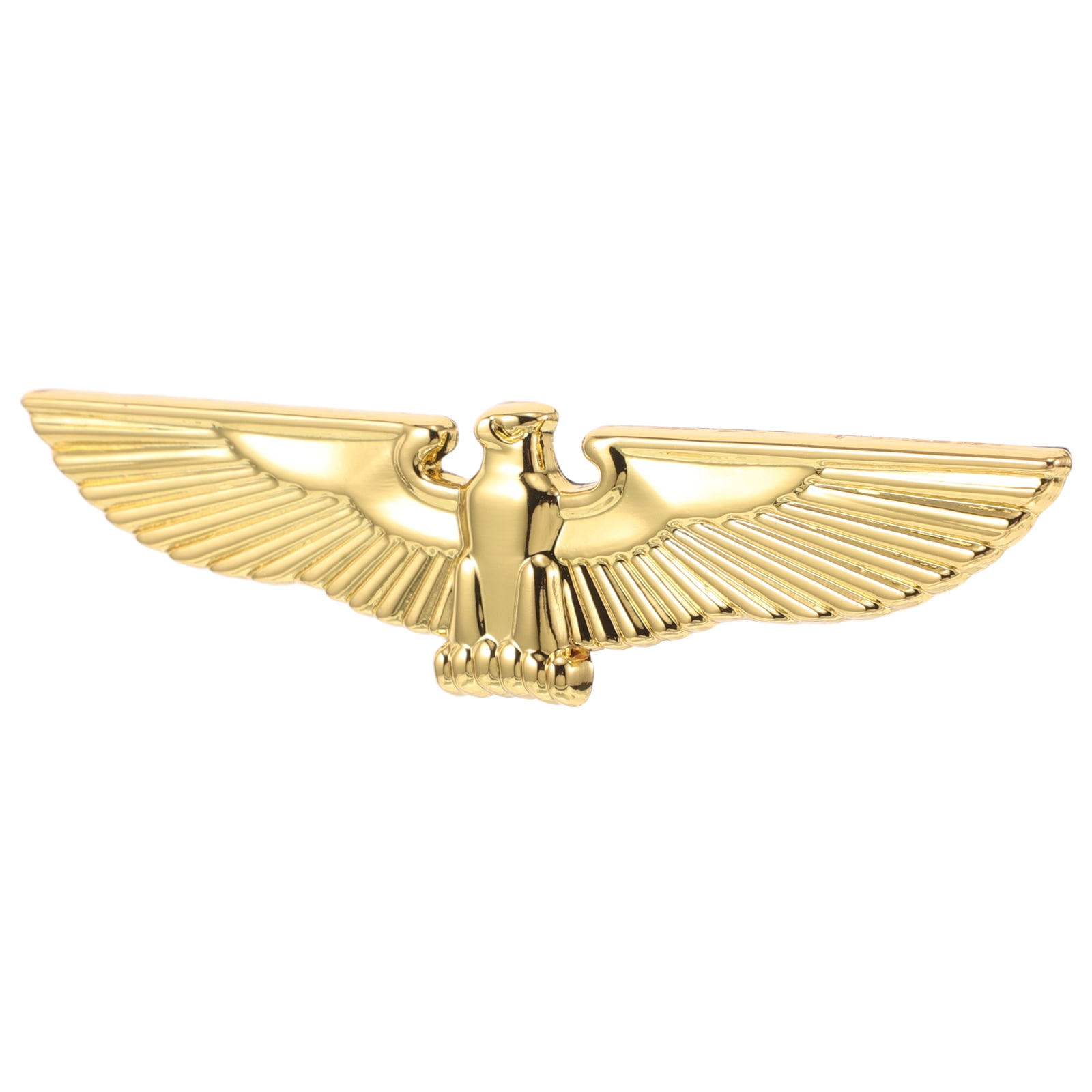 BRIGHTFUFU 1Set Golden 3D Metal Eagle Car Badge Durable Sticker for ...