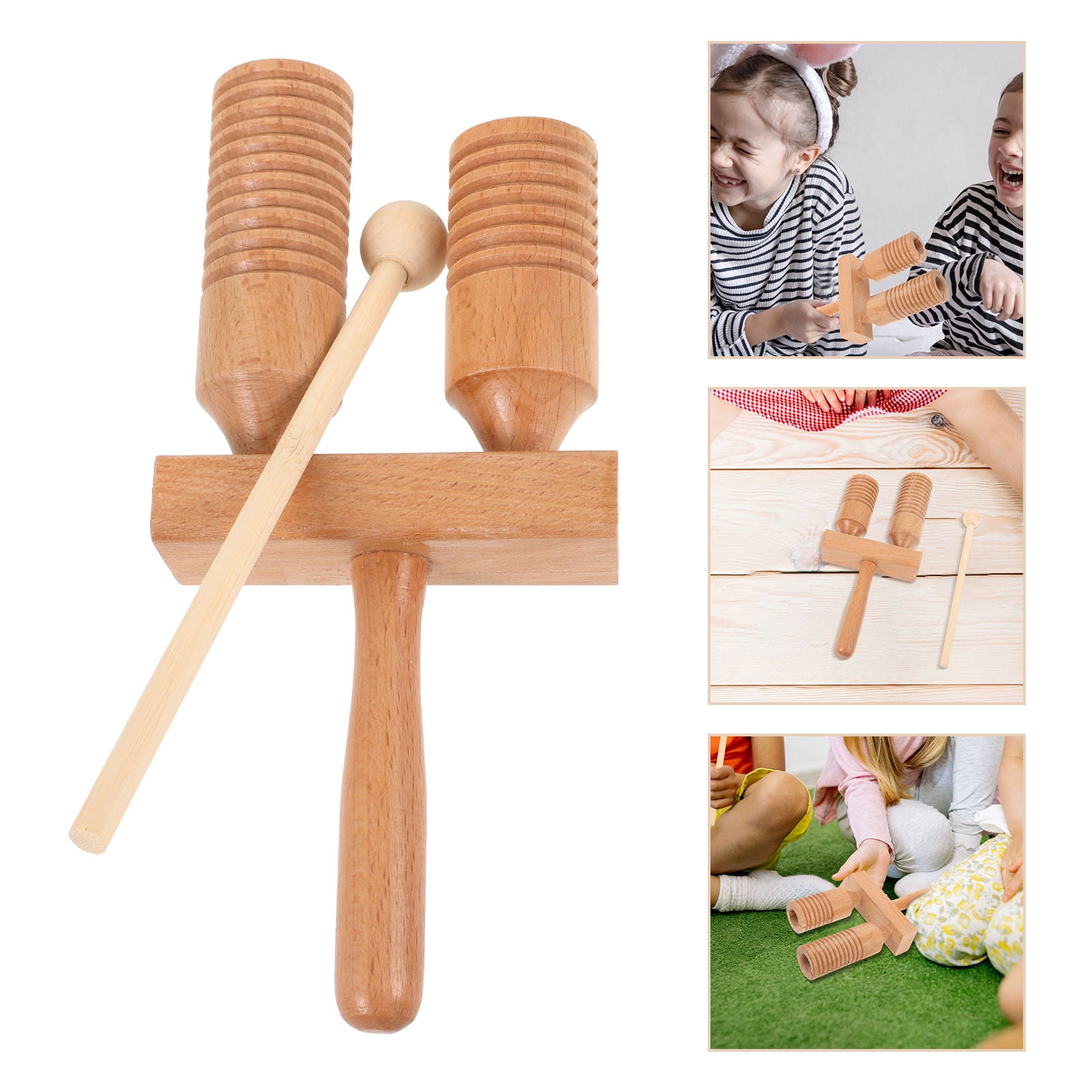 BRIGHTFUFU 1 Set Simple and Chic Design Guiro for Preschool Musical ...