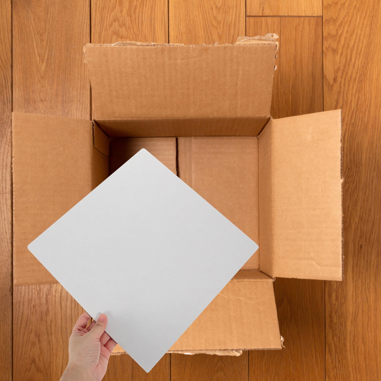 BRIGHTFUFU 10 Sheets Corrugated Cardboard Sheets Thick Craft Paperboard ...