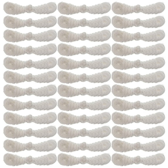 BRIGHTFUFU 100Pcs Chinese Clothing Buttons Fastener for Suit Decor and ...