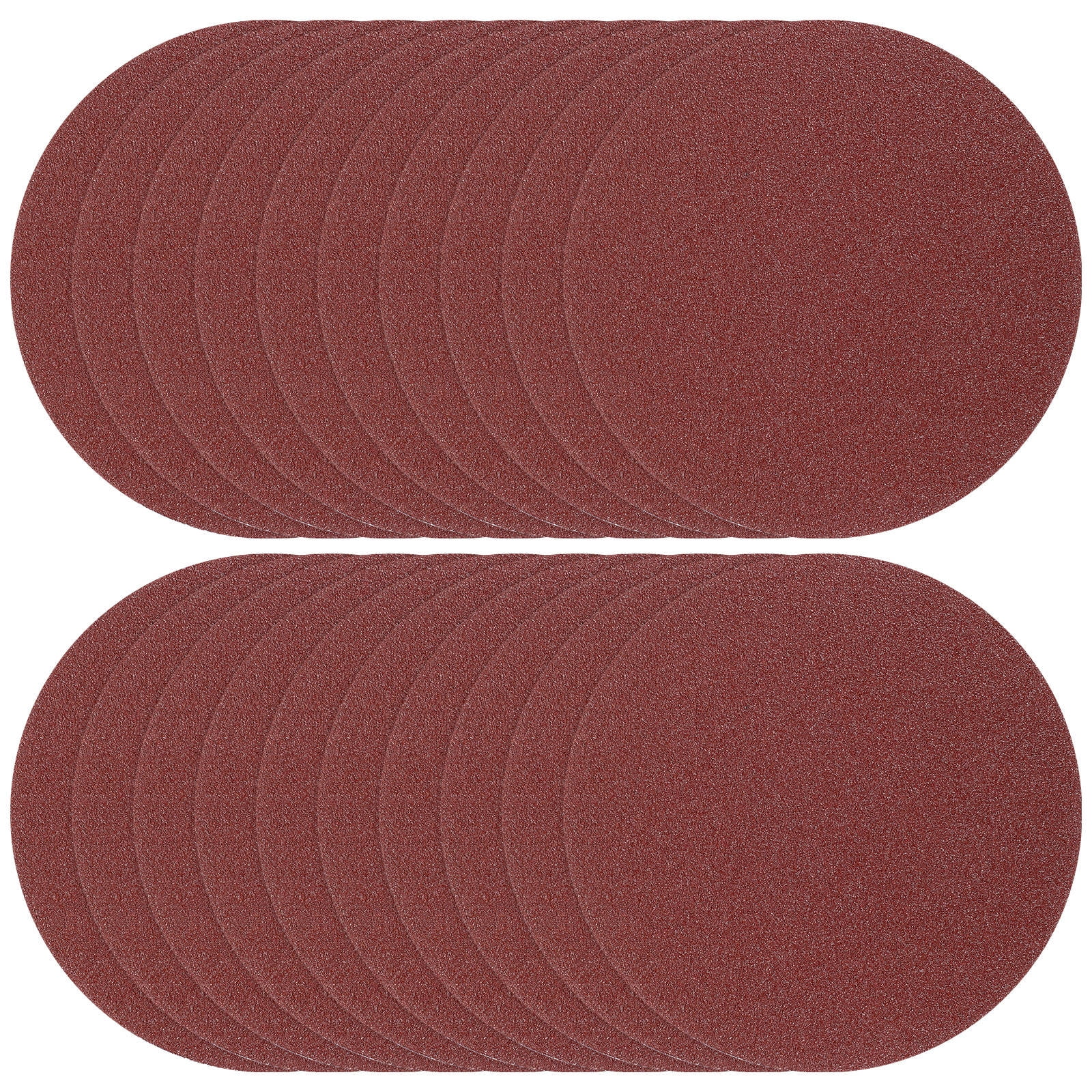 BRIGHTFUFU 100Pcs Sanding Discs with Aluminum Oxide for Polishing Wood ...