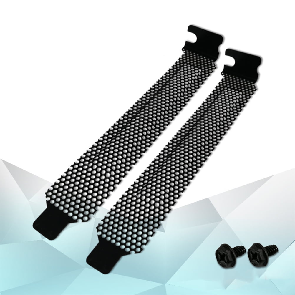 BRIGHTFUFU 10Pcs Black Mesh Chassis Bits Block for Computer Case ...