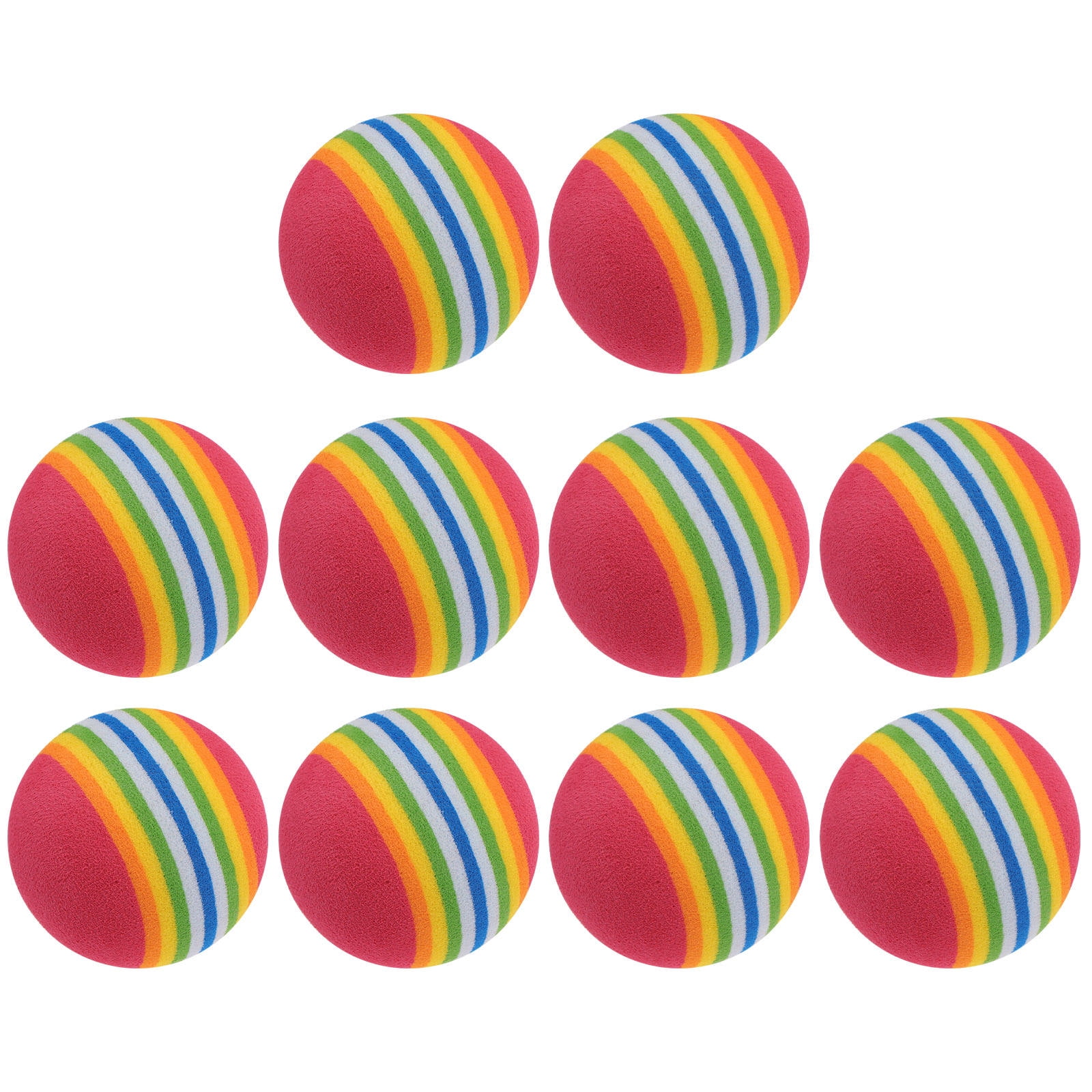 BRIGHTFUFU Durable Eva Ball, High Visibility, Great for Fetch and ...