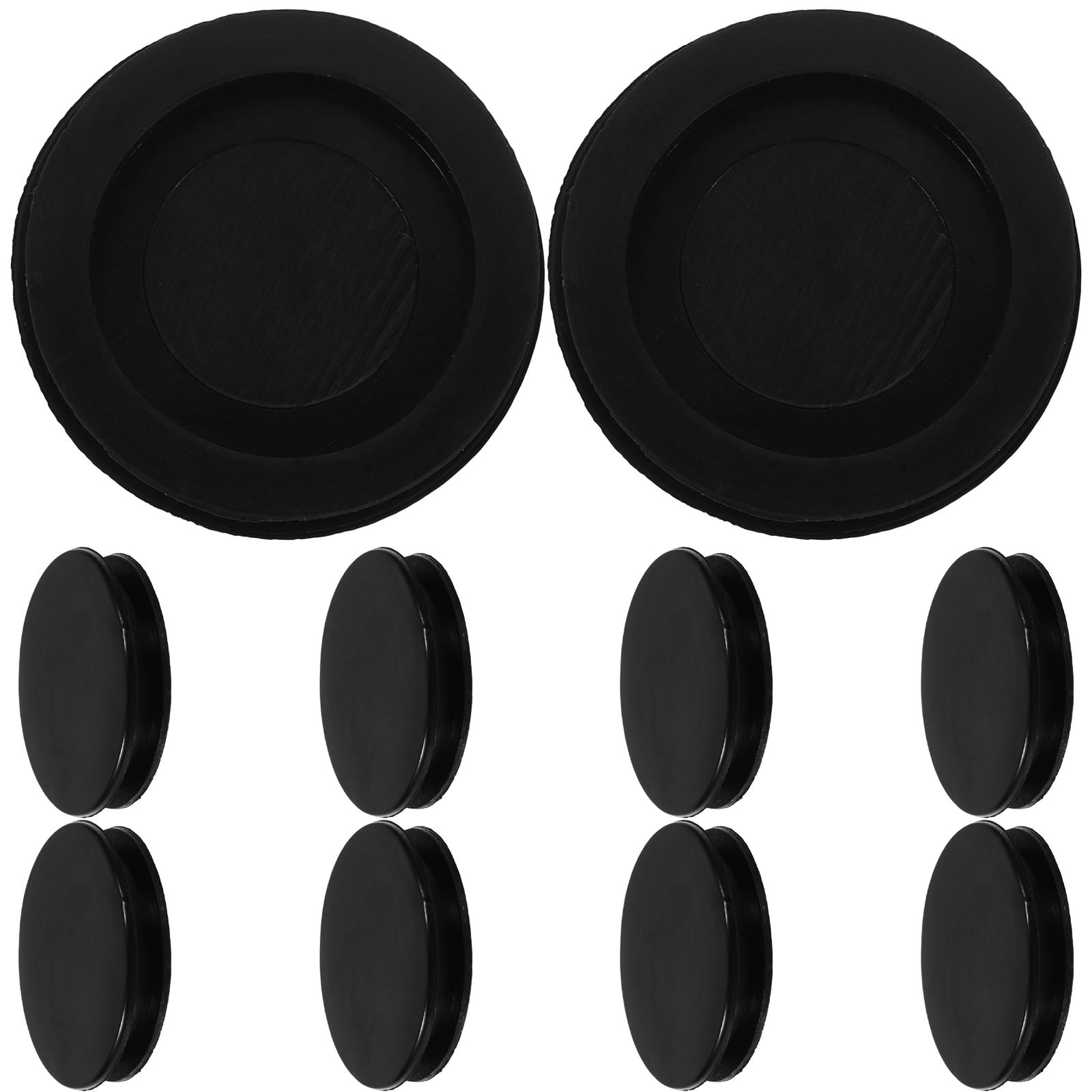 BRIGHTFUFU 10Pcs Round Plastic Bank Plug for Home Use Money Box Hole ...