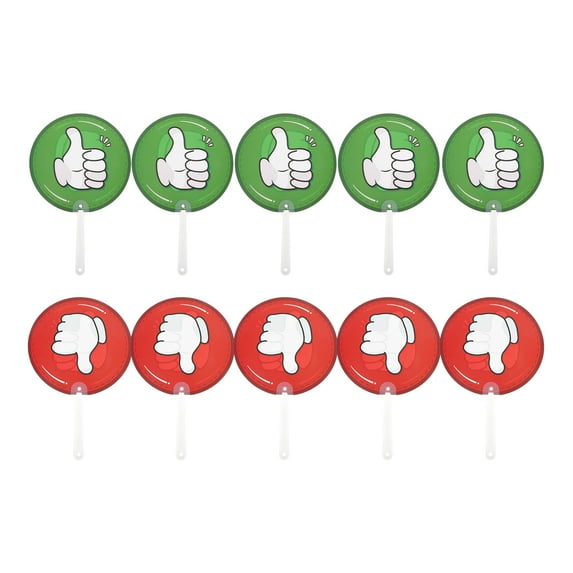 BRIGHTFUFU Multi Color Plastic Voting Paddles for Engaging Classroom ...