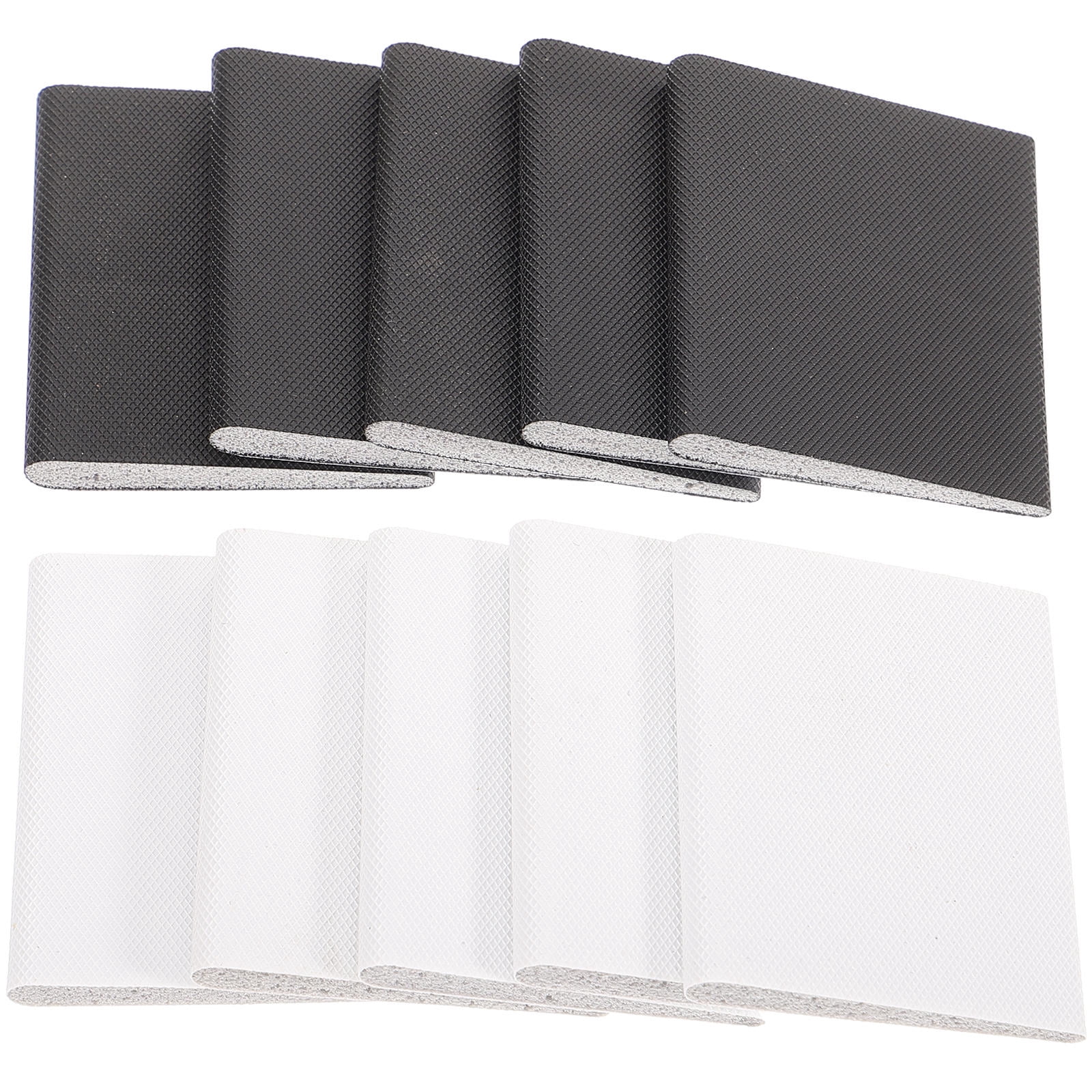 BRIGHTFUFU 10pcs Door Corner Weather Stripping Self Adhesive Seal Black ...