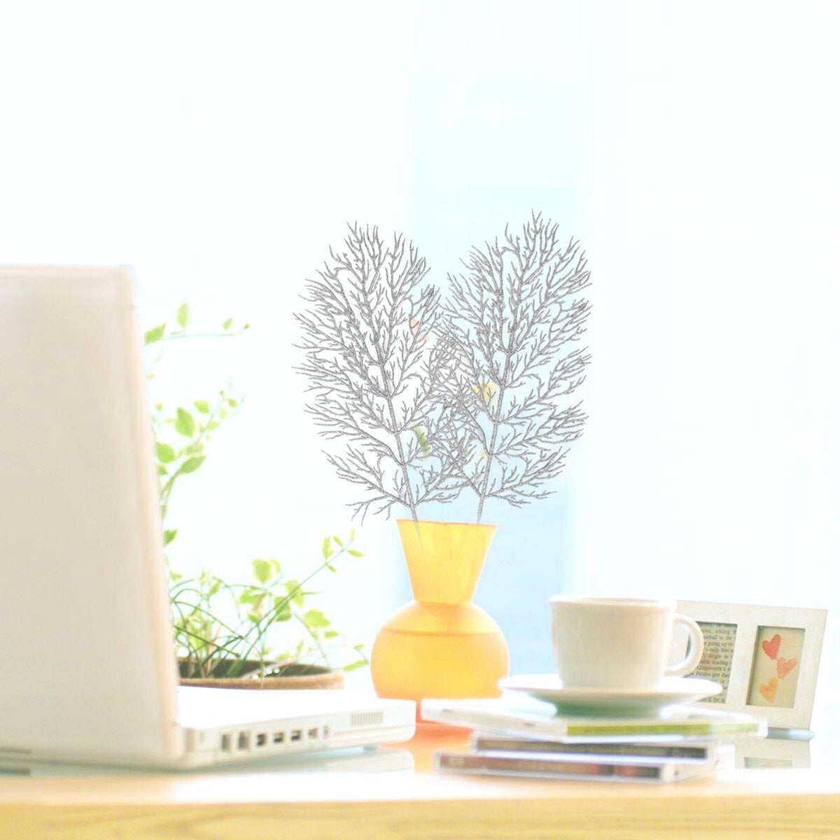 BRIGHTFUFU 12PCS Leaf Ornaments Set for Festive Party Decorations and ...