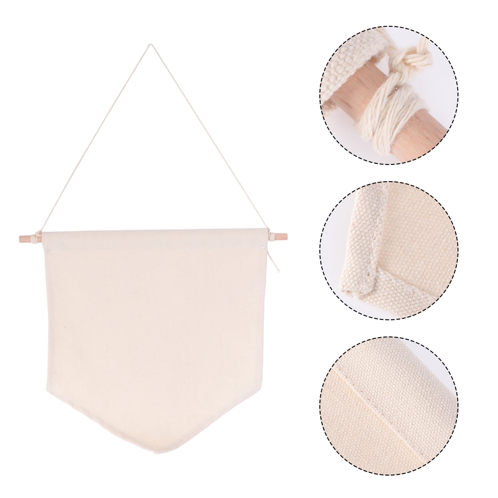 BRIGHTFUFU 1Pack Canvas Banner Enamel Pin Scandinavian Style Wall ...