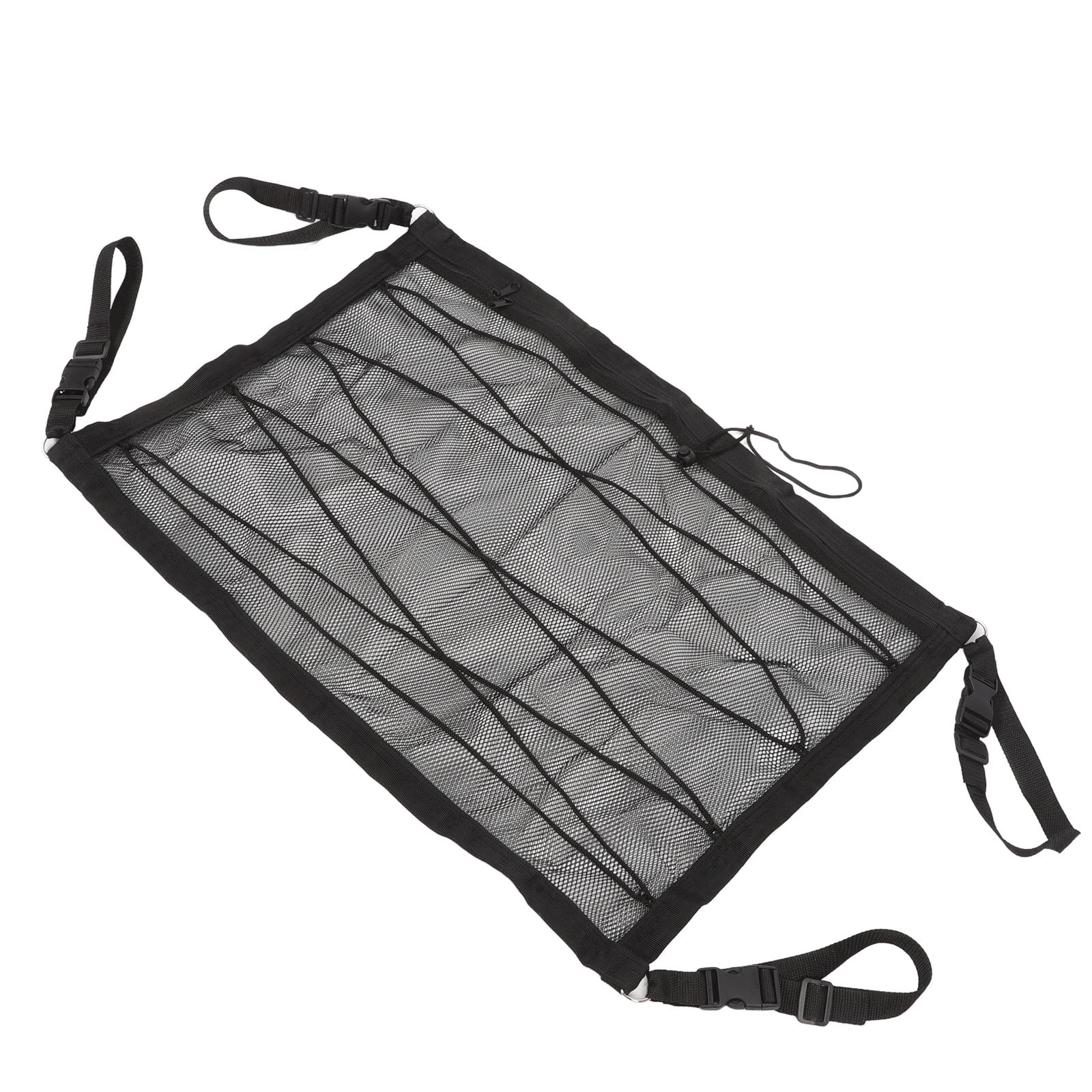 BRIGHTFUFU 1Pack Car Roof Cargo Net Bag 80X55X0.30CM Black for Interior ...