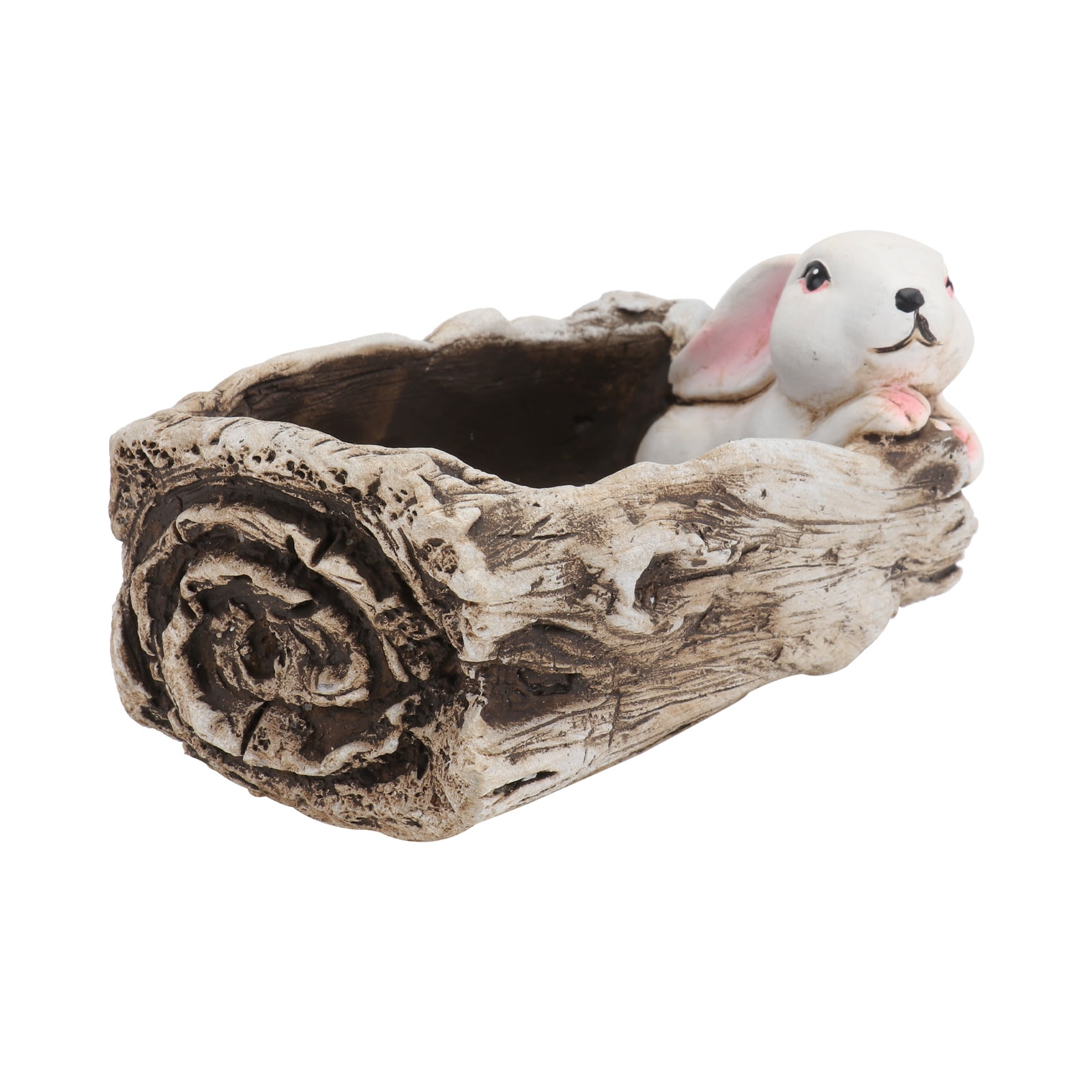BRIGHTFUFU 1Pack Creative Flower Pot Resin Rabbit Shape For People Who ...